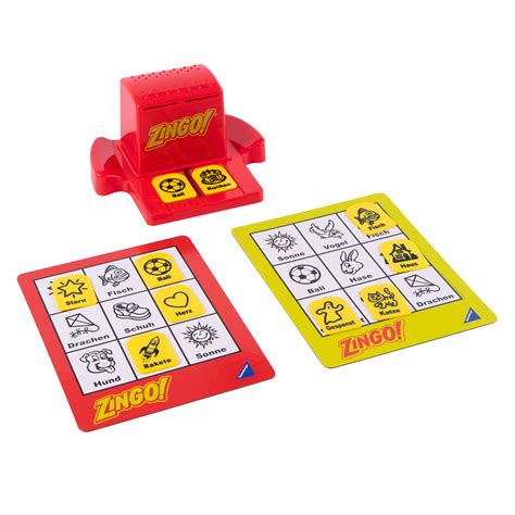 Zingo Reaktionsspiel Sprachspiel Ravensburger 22354