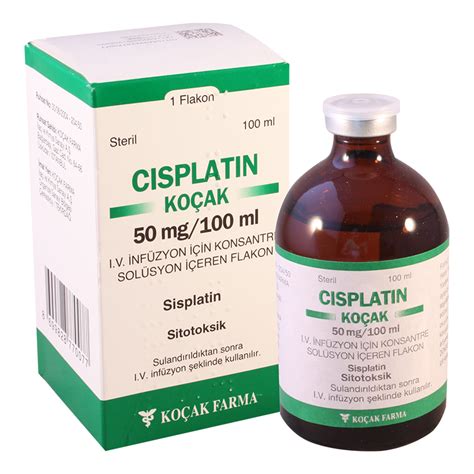 Cisplatin 50mg 100ml Fl Aversi