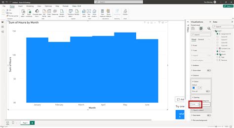 Adjusting Bar Width In Clustered Column Charts In Power Bi