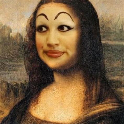 Mona Lisa Funny Face  Monalisa Funnyface Discover Share S My