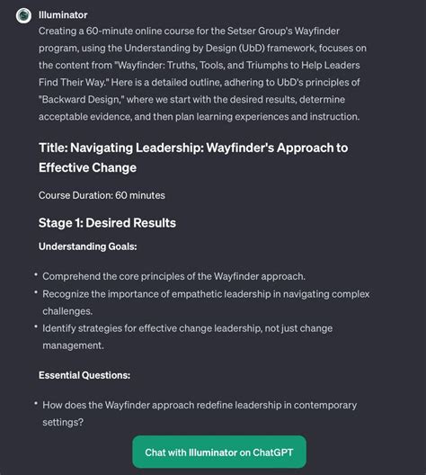 What Do You Want To Build Today With Setser Groups New Illuminator Tool To Help Leaders Teams