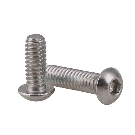 M5 X 8mm Button Head Cap Screw Ss 304 100pcs Melbourne Perth Sydney