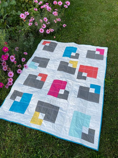 Upstaged Quilt Pattern Pdf Gender Neutral Quilt Pattern Modern Quilt