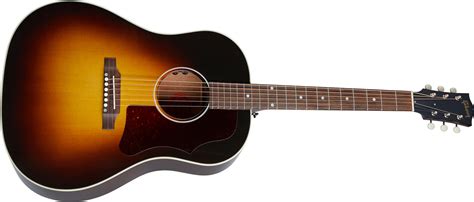 Gibson 50s J 45 Vintage Sunburst Folk Guitar