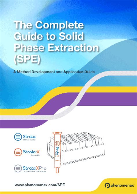 Complete Guide To Solid Phase Extraction Phenomenex