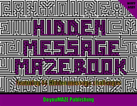 How To Make A Hidden Message Maze — Free Printable Mazes For All Ages