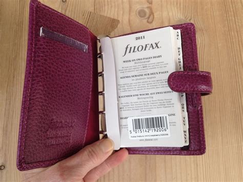 My Filofax Blog Finsbury Filofax Mini