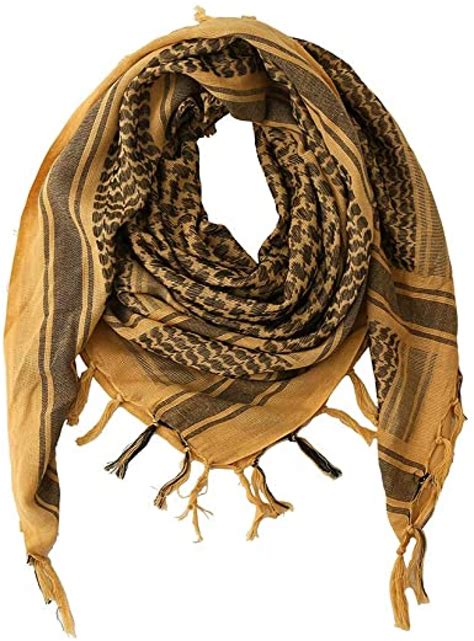Shemagh Clásico Pañuelo Táctico Caqui — Aventureros