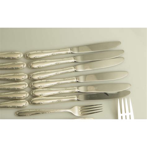 62 Piece Towle Sterling Silver Flatware Witherells Auction House