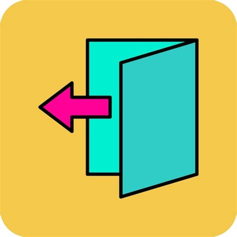 Premium Vector Logout Icon Premium Vector Logout Icon