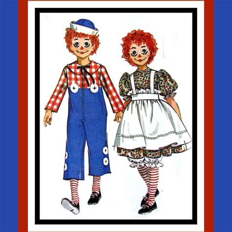 Raggedy Ann Pattern Etsy
