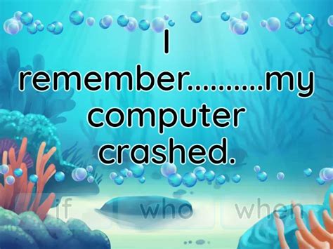 Thinking Verbs Find The Match