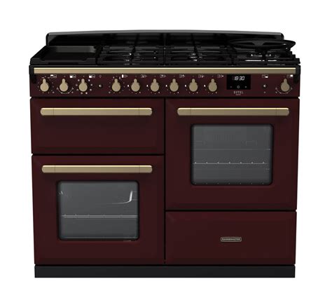 Rangemaster Estel Deluxe 110 Standard Format Dual Fuel Bordeaux Toss Bryan