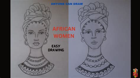 African American Girl Drawing How To Draw African American Women
