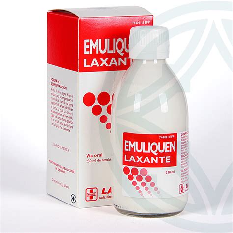 Emuliquen Laxante Emulsión Oral 230 Ml Parafina Líquida Farmacia
