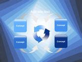 Dimension PowerPoint Template Backgrounds PoweredTemplate