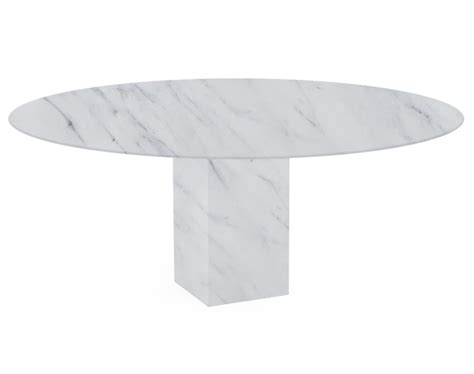 Statuarietto Extra Arena Oval Marble Dining Table