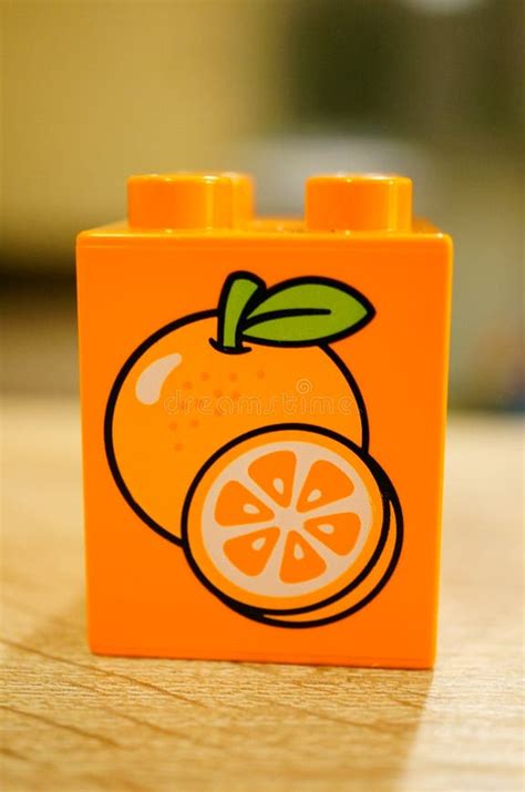 乐高duplo块 图库摄影片 图片 包括有 积木 橙色 玩具 封锁 50797112