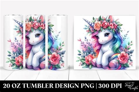 Sitting Unicorn Tumbler 20 Oz Tumbler