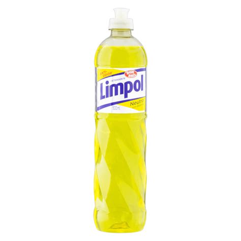 Detergente Líquido Neutro Limpol Squeeze 500ml Supermercado Azevedo
