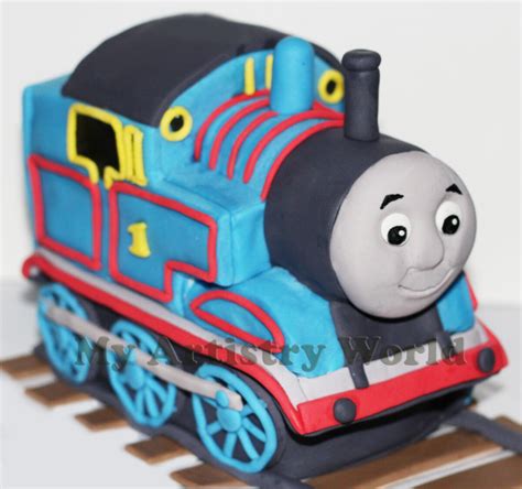 Thomas The Tank Engine Cake Topper My Artistry World
