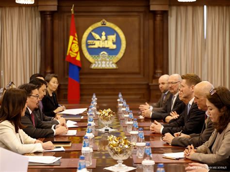 ХБНГУ ын Бундестагийн Байнгын хорооны гишүүдийг хүлээн авч уулзлаа