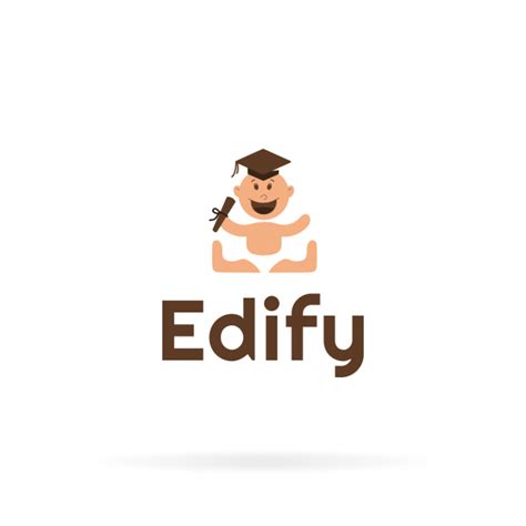Edify Education Logo Template Bobcares Logo Designs Services
