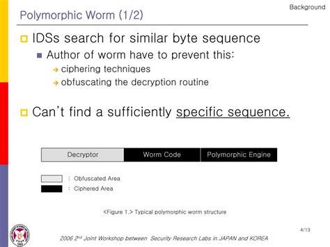 ppt polymorphic worm detection by instruction distribution powerpoint