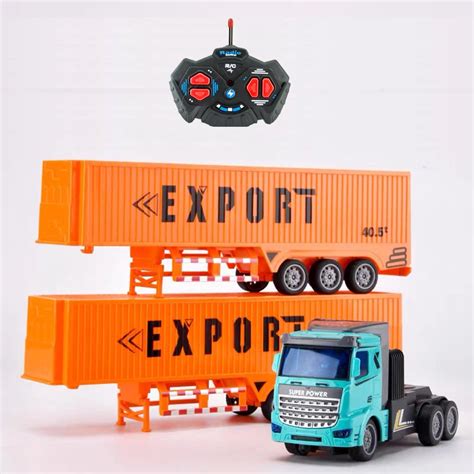 148 Rc Truck Heavy Duty Toy Cars Trucks Remote Control Semi Trailer