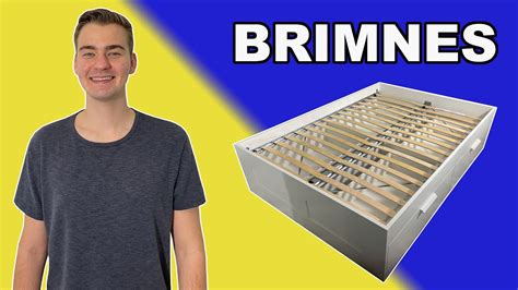 Brimnes Bed Frame With Storage And Headboard Assembly Instructions At