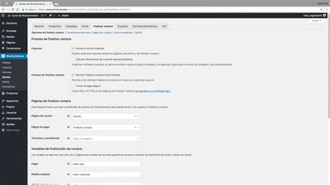 Ajustes De Finalizar Compra De Woocommerce Blog De Ángel Martín