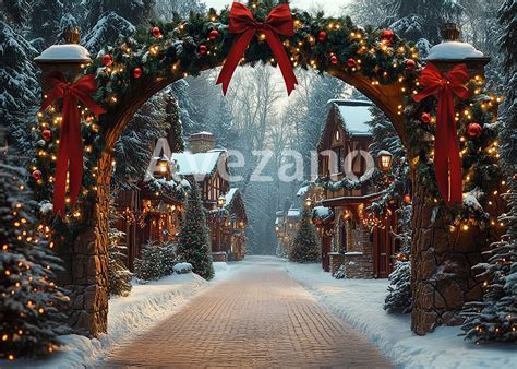 Avezano Teddy Bear And Balloon Forest Photography Backdrop Designed By