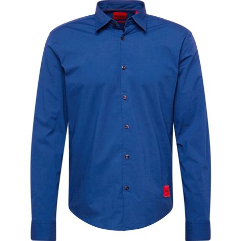 Hugo Риза Ermo сапфирено синьо Glamibg