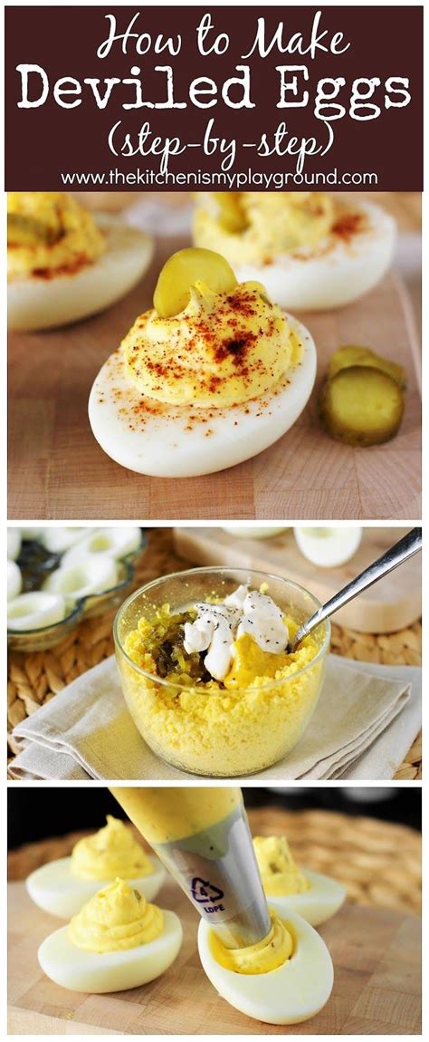 How To Make Deviled Eggs Step By Step ~ Deviled Eggs Are Classic For