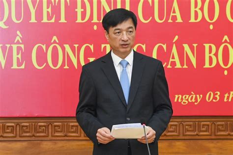 Thượng Tướng Nguyễn Duy Ngọc Làm Chánh Văn Phòng Trung ương Đảng Báo Dân Trí