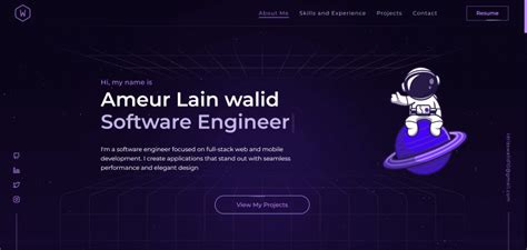 Idris Walid Ameurlain On Linkedin Nextjs Portfolio Reactjs Webdevelopment Fullstackdeveloper