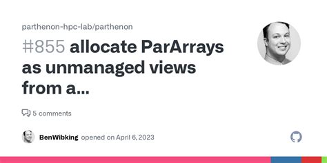 allocate pararrays as unmanaged views from a kokkos memorypool · issue