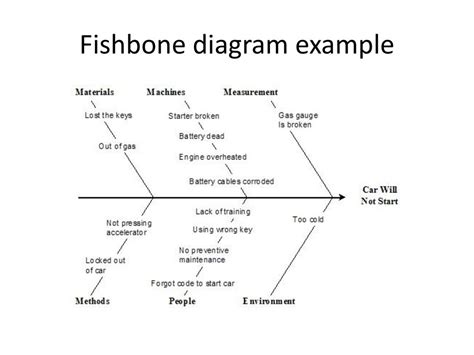Fishbone Diagram