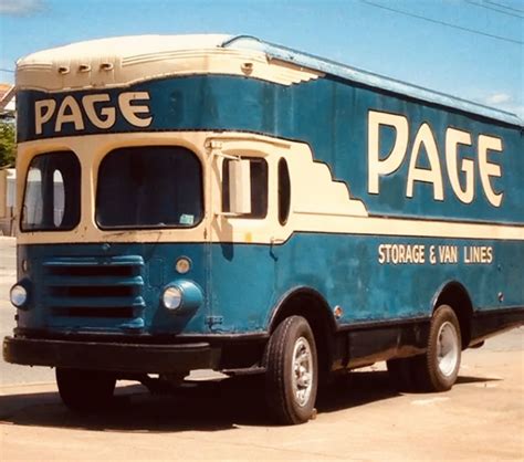 Fageol Moving Storage Truck 1953 Artofit