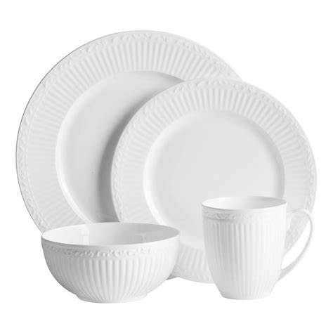 Countryside White Bone China Dinnerware Set Mikasa