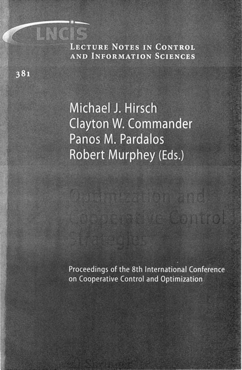 Pdf Cooperative Control Of Multiple Swarms Of Mobile Robots With Communication Constraints