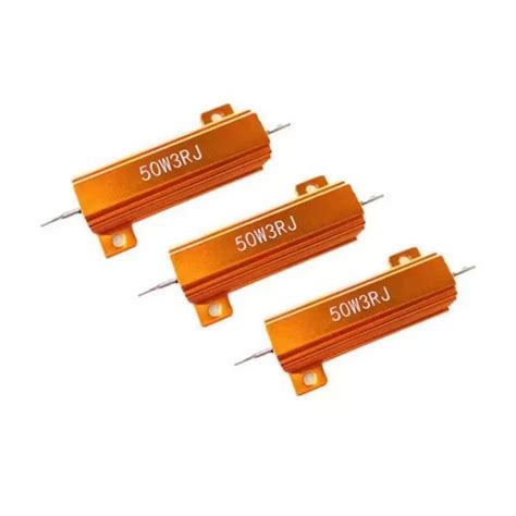 Fixed Resistor Rx W Power Aluminum Wirewound Resistor LED Load Resistor Wirewound