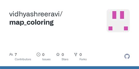Github Vidhyashreeravimapcoloring
