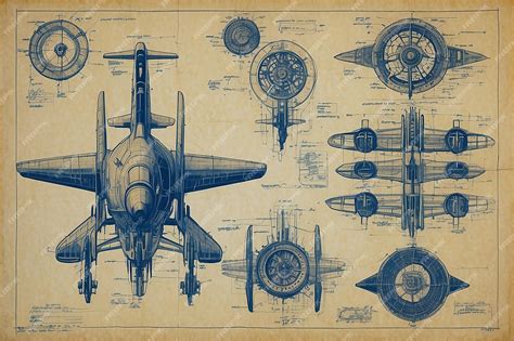 Premium Photo An Array Of Aeronautical Components Showcased In An