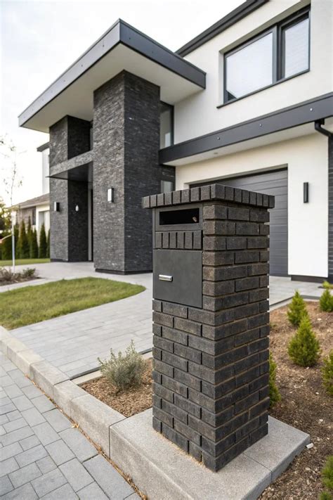 17 Stylish Block Mailbox Ideas To Inspire