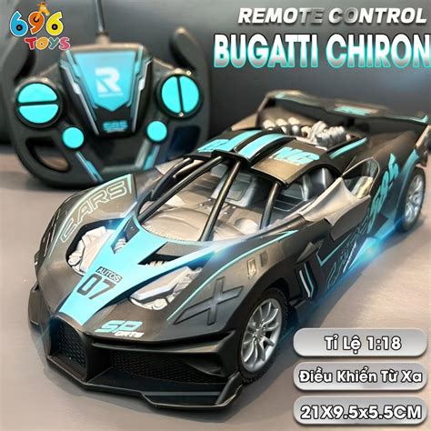 Đồ chơi mô hình siêu xe bugatti chiron Điều khiển từ xa rc 2 4ghz phiên