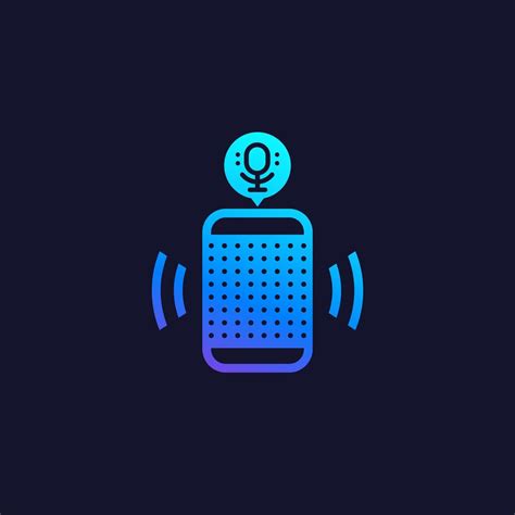 Smart Speaker Voice Assistant Icon 2957161 Vector Art At Vecteezy