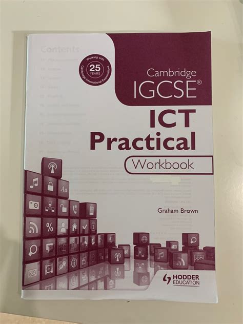 Cambridge IGCSE ICT Practical Workbook Hobbies Toys Books Magazines Textbooks On Carousell