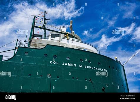 Iron Ore Freighter Col James M Schoonmaker Museum Ship In Toledo Ohio