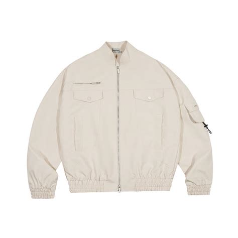 Rappeye Patch Pocket American Retro Short Baseball Jacket Top Autumn All Match New Flight Jacket